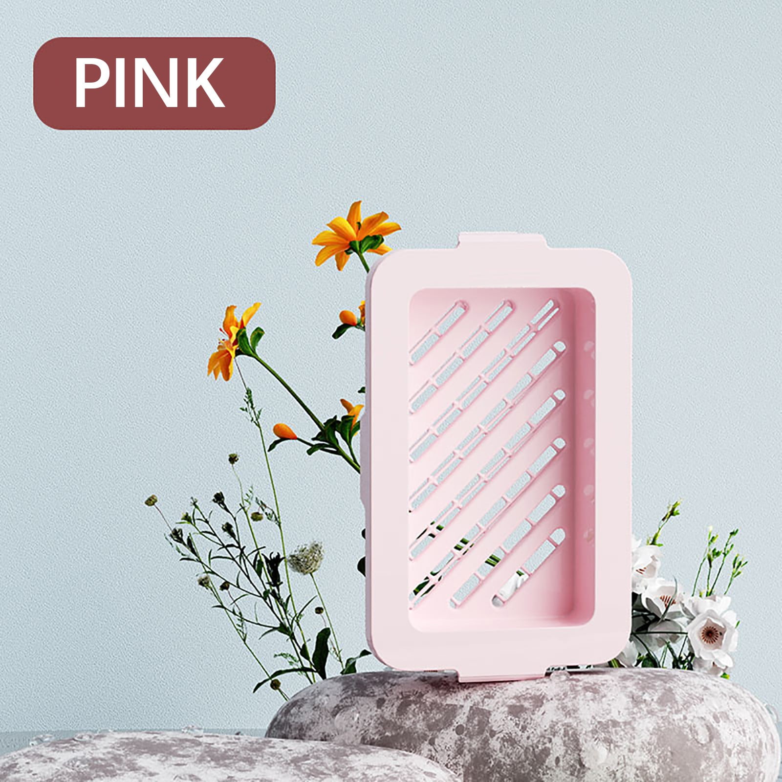 Elastic Mesh Soap Dispenser,Multi-Functional Lathering Shelf,Draining ...