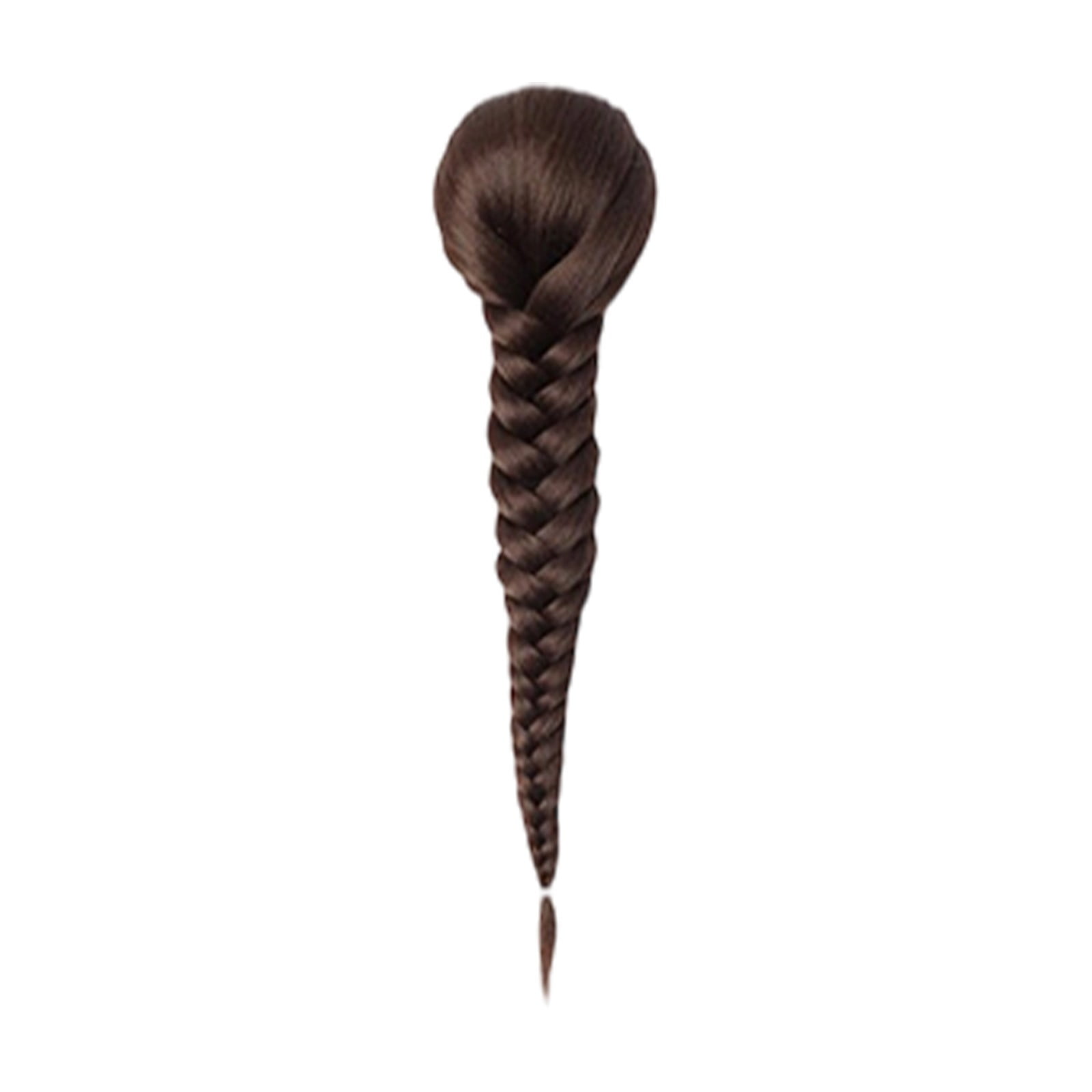 Elastic Net Drawstring Fishbone Braid Wig For Women Effortless Hair ...