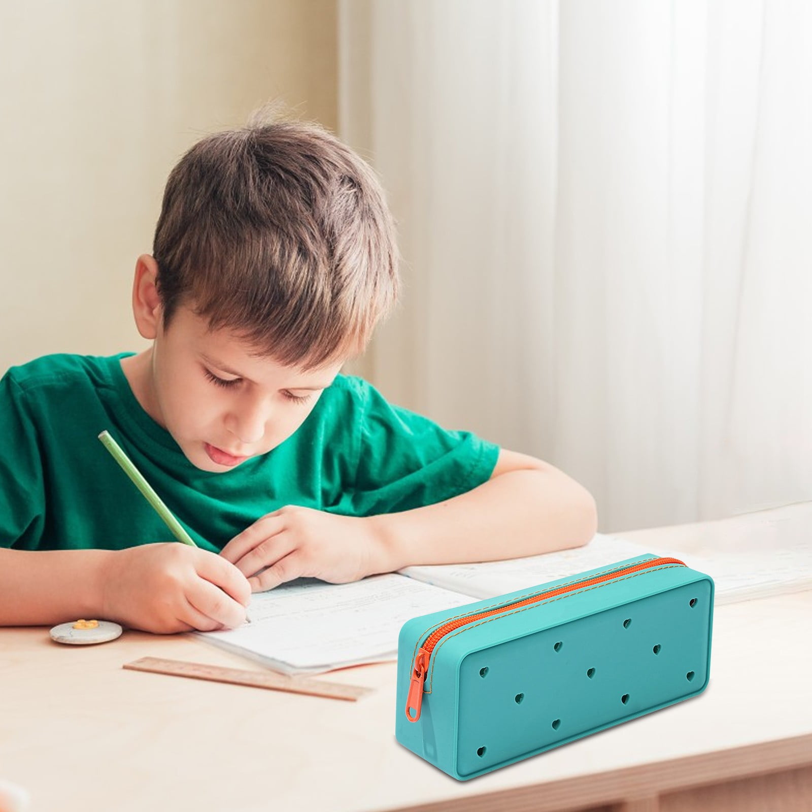 Elastic Pen Sleeves Rubber Pen Sleeves Pencil Pouch Office Culture ...