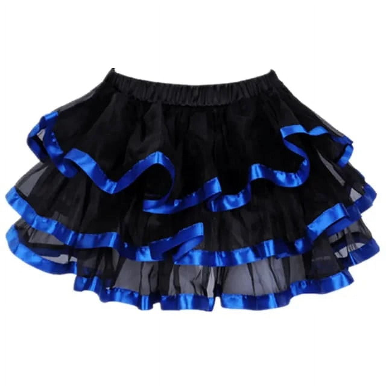 Elastic Petticoat Gothic Women Skirt Petticoat Burlesque Mesh Sexy ...