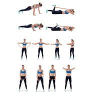 GoFit Stretch Rope with Training Manual – Stretching Strap with Loops ...