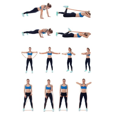 GoFit Stretch Rope with Training Manual – Stretching Strap with Loops ...