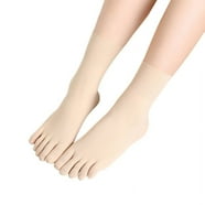 Lolmot 10 Pairs Women Girls Nylon Transparent Ankle High Sheer Socks ...