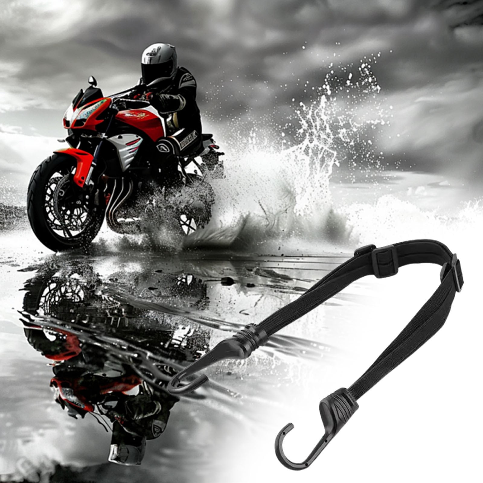 Elastic Rope Binding, Rubber Surface Wrap, Durable Cord Construction ...