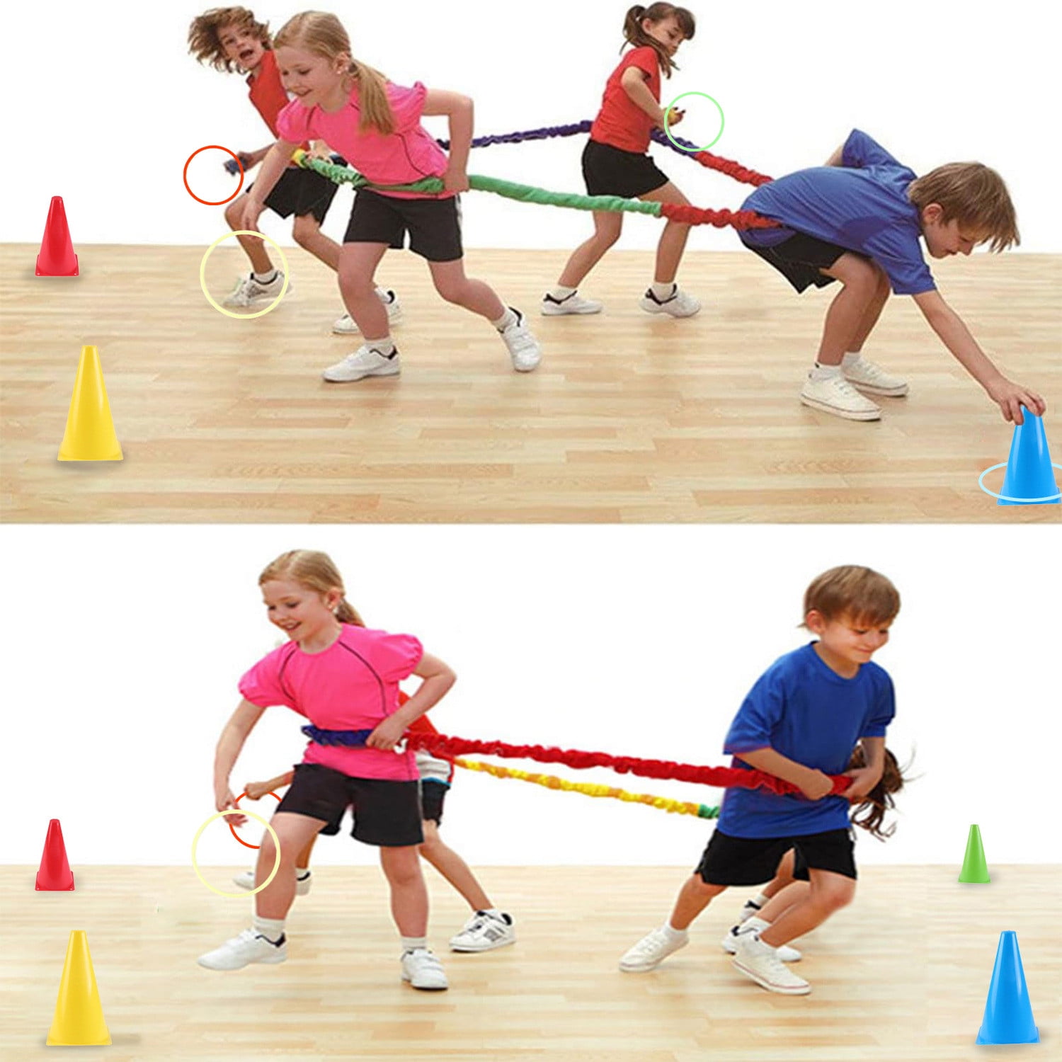 Elastic Rope Throwing Ring Game Set Family Parent Child Sports Toys ...