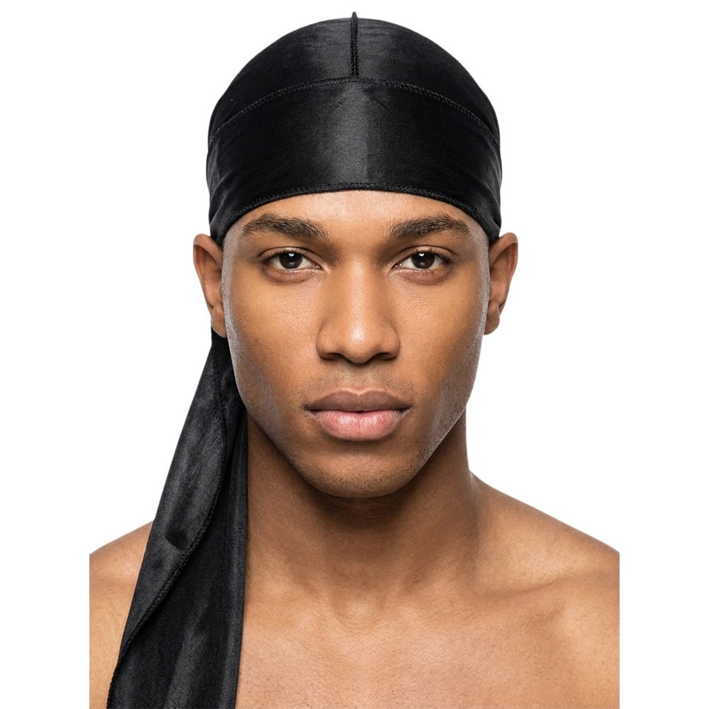 Elastic Satin Headwrap for Woman&Man, Premium Luxe Silky Durags for Men ...