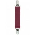 Elastic Scarf and Hat Clips Attacher with Extra Heavy Clips - Burgundy ...