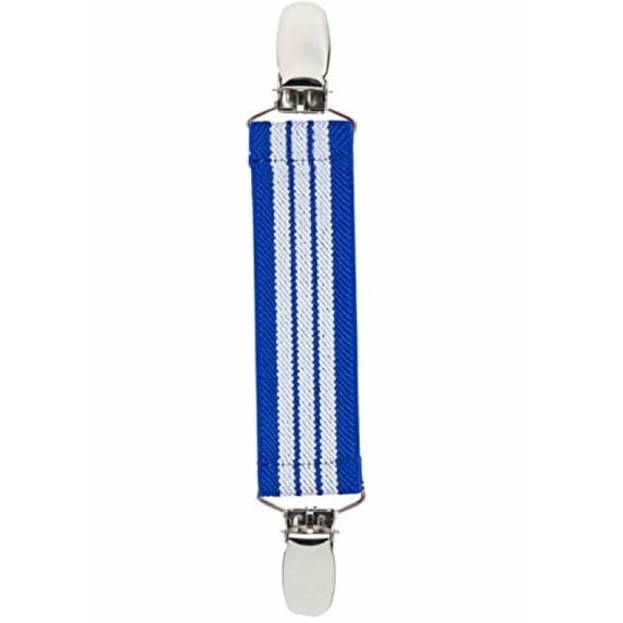 Elastic Scarf and Hat Clips Attacher with Extra Heavy Clips - Royal and ...