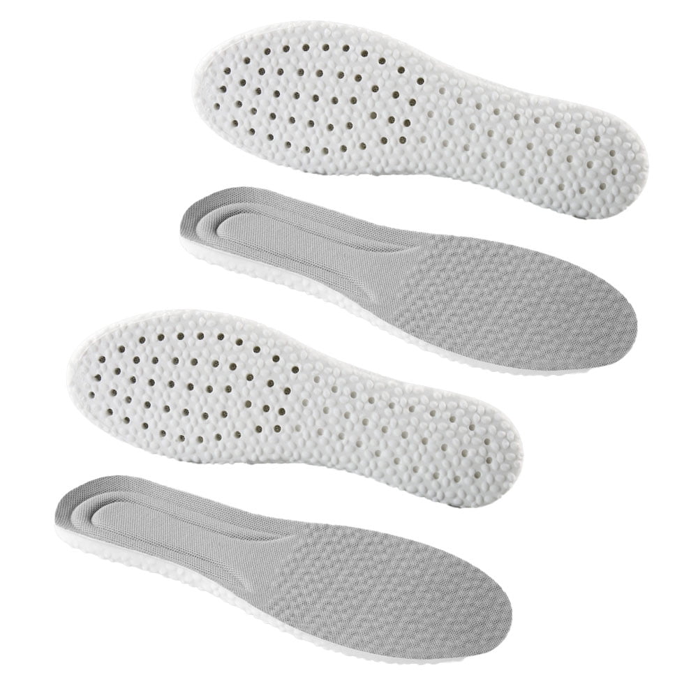 Elastic Shock Absorbing Height Increasing Sports Shoe Insoles, Soft ...