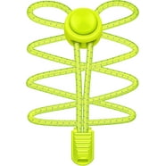 Elastic No Tie Shoelaces Stretch Tieless Shoe Laces with Lock Device ...