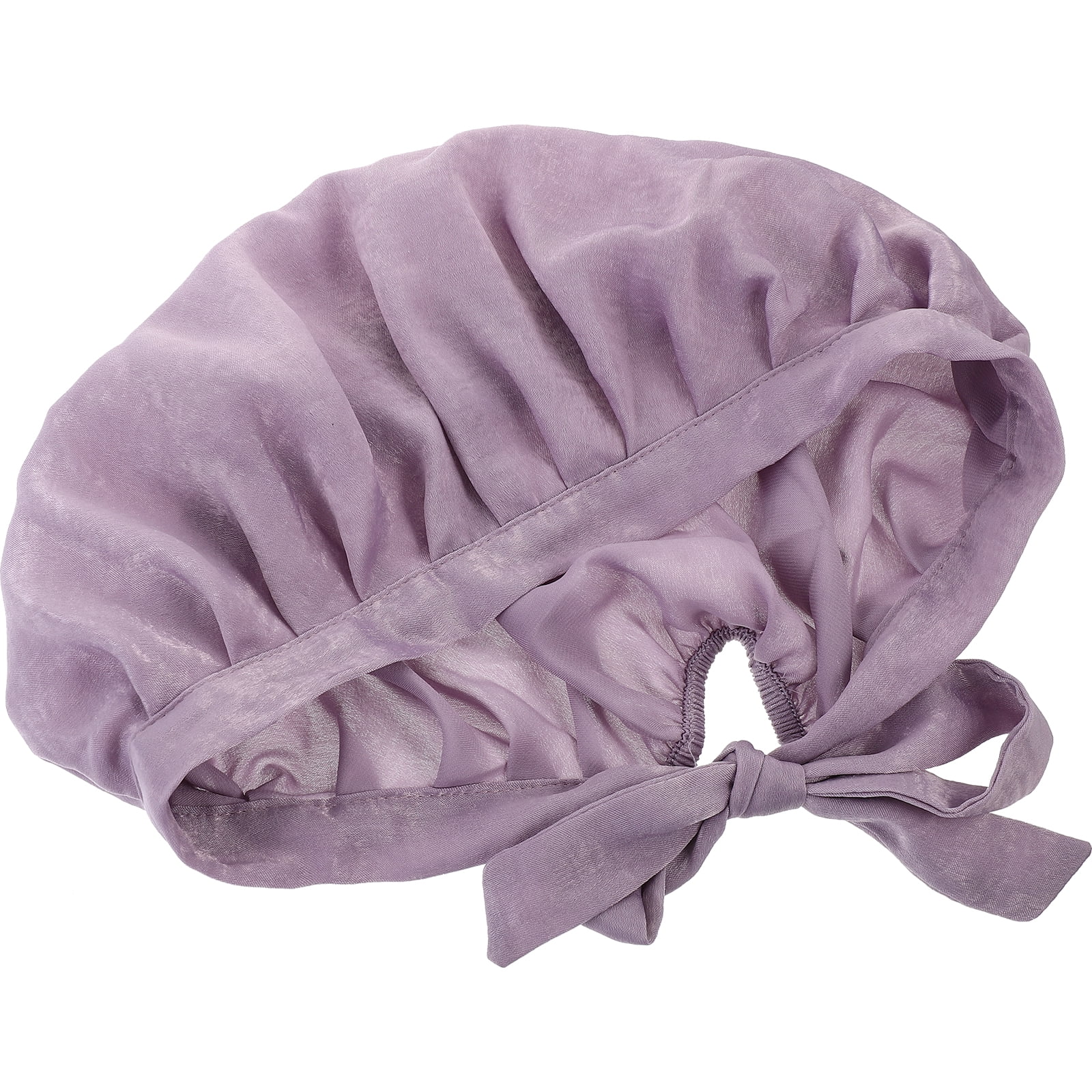 Elastic Sleeping Hat Sleeping Bonnet Cap Bow Sleeping Hat Women ...