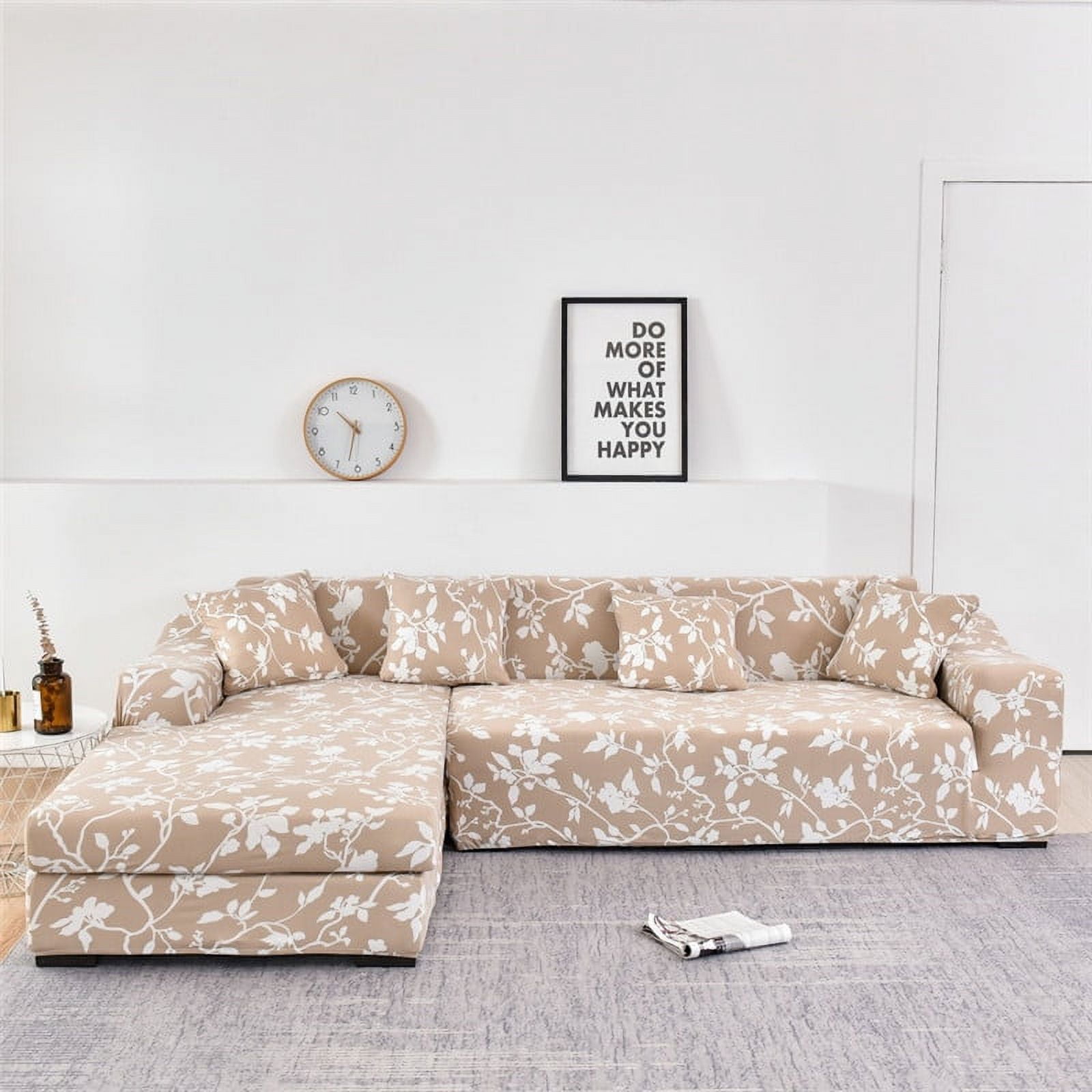 Elastic Slipcover Sofa Cover for Living Room All-inclusive Slip ...