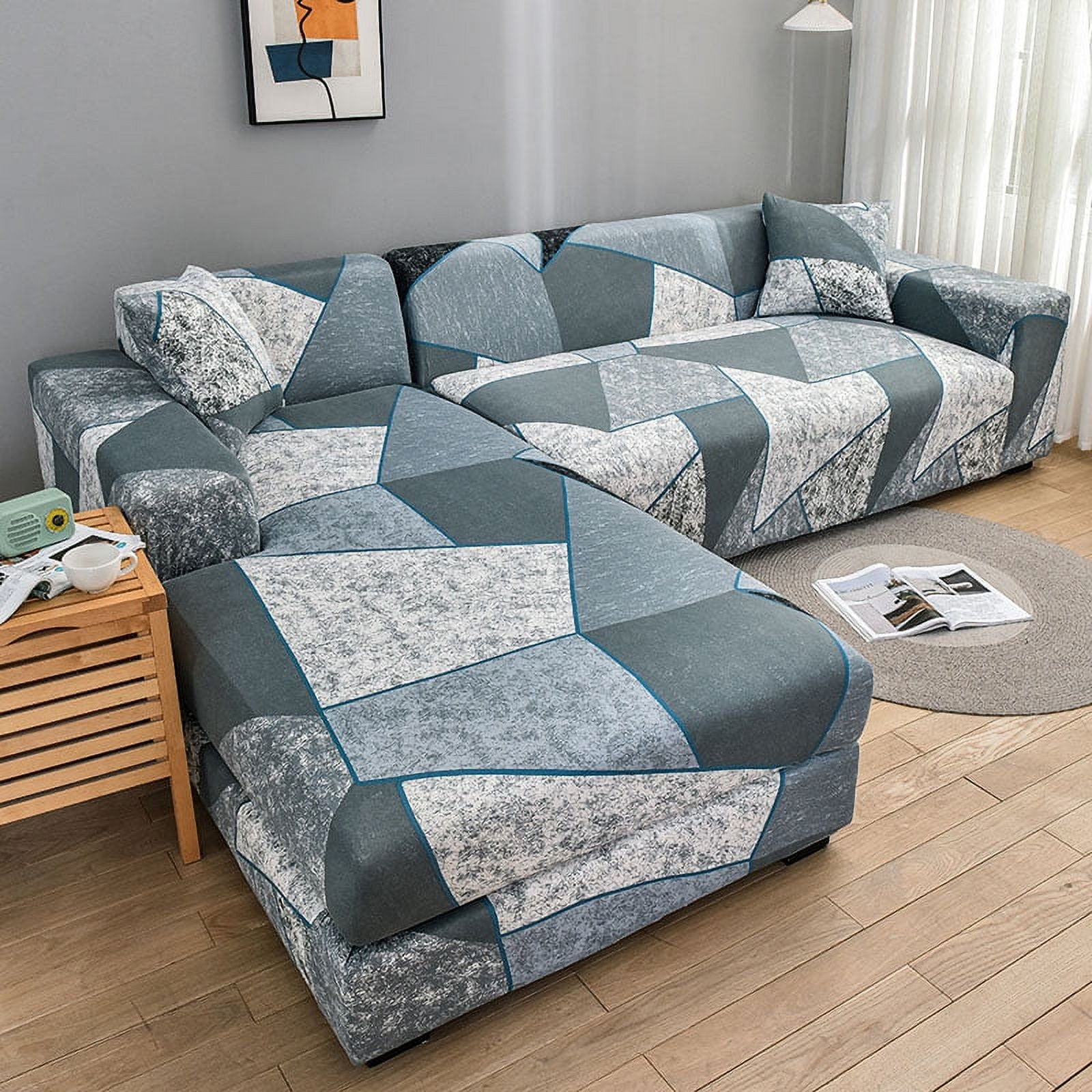 Elastic Sofa Cover Cotton Couch Cover Chair Sectional Big Sofa It Needs ...