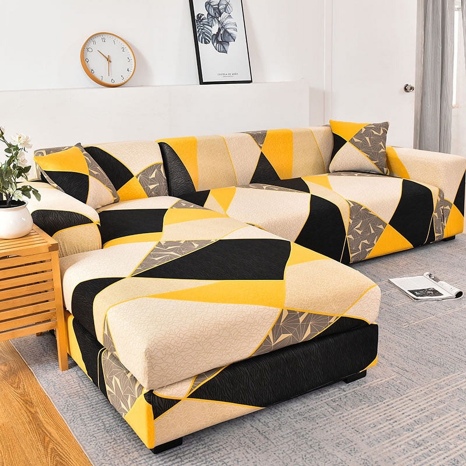Elastic Sofa Cover Cotton Couch Cover Chair Sectional Big Sofa It Needs ...