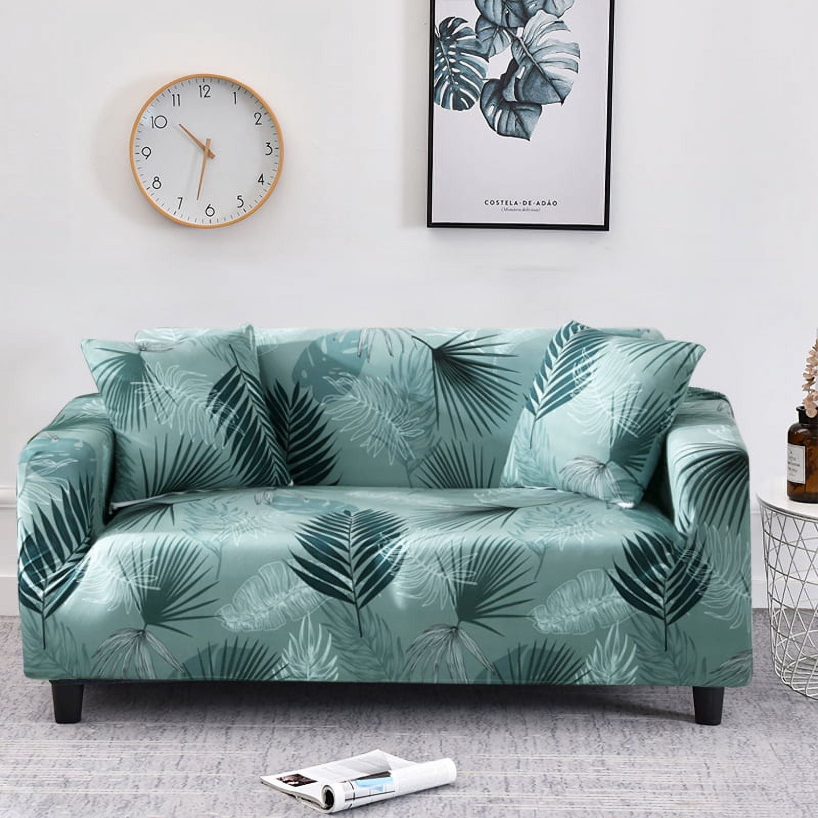 Elastic Sofa Cover Stretch Plaid Sofa for Living Room Fully-wrap Couch ...