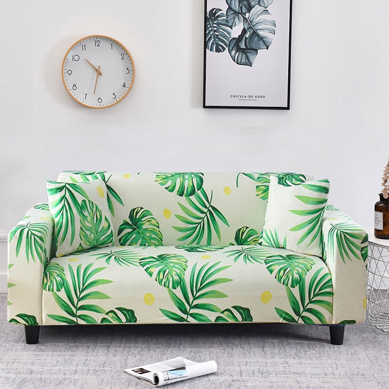 Elastic Sofa Cover Stretch Plaid Sofa for Living Room Fully-wrap Couch ...