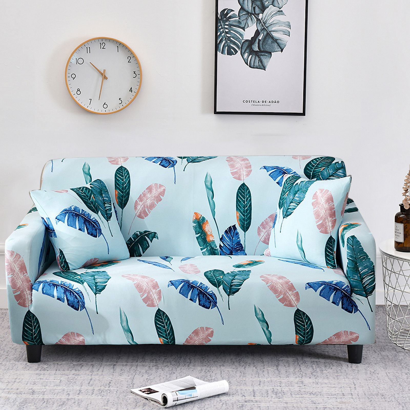 Elastic Sofa Cover Stretch Plaid Sofa for Living Room Fully-wrap ...