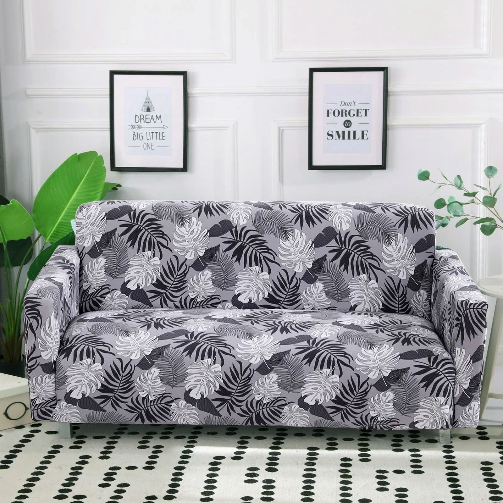 Elastic Sofa Cover for Living Room Cushion Cover Section Slipcover ...