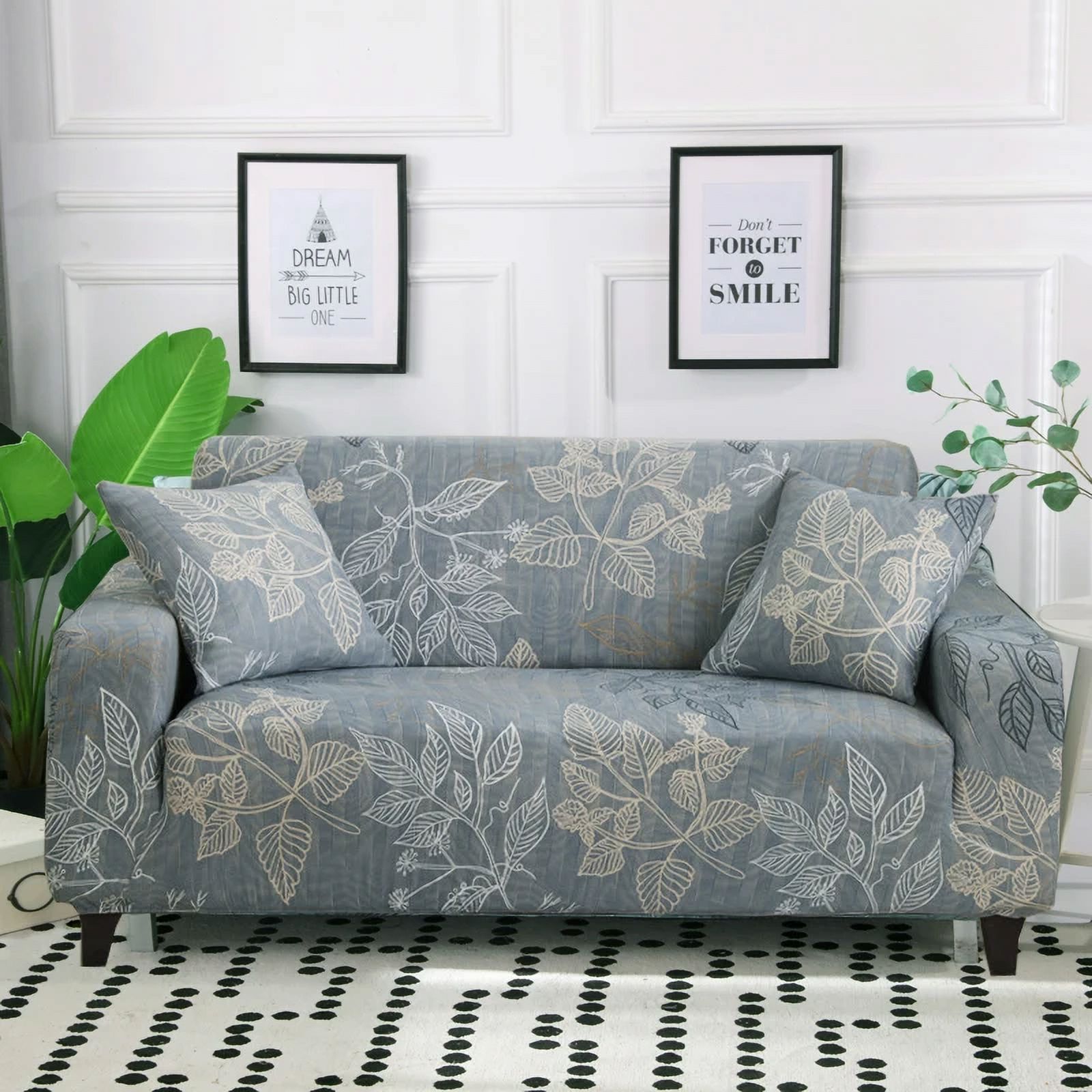 Elastic Sofa Cover for Living Room Cushion Cover Section Slipcover ...