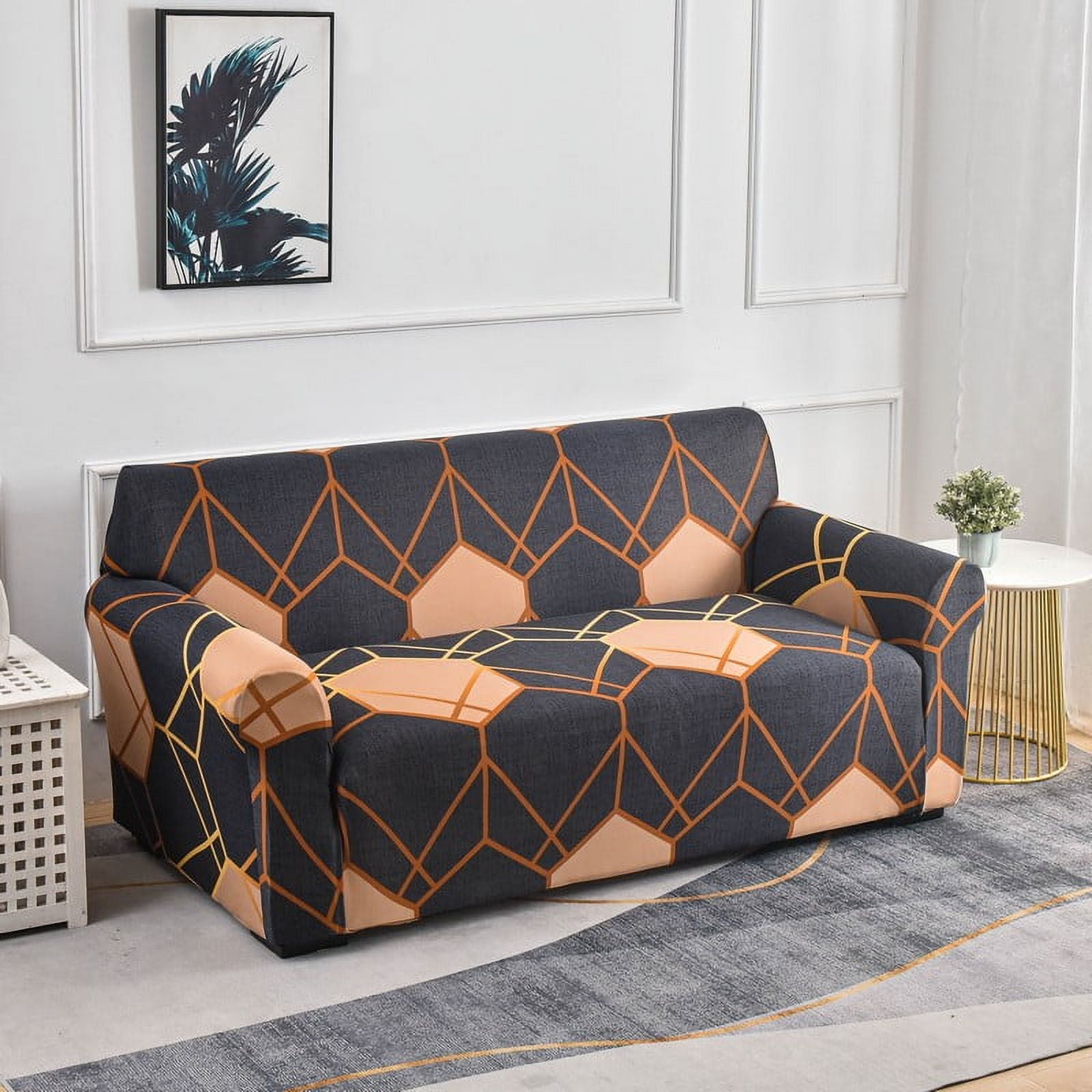 Elastic Sofa Cover for Living Room Spandex Couch Cover Tight Wrap All ...