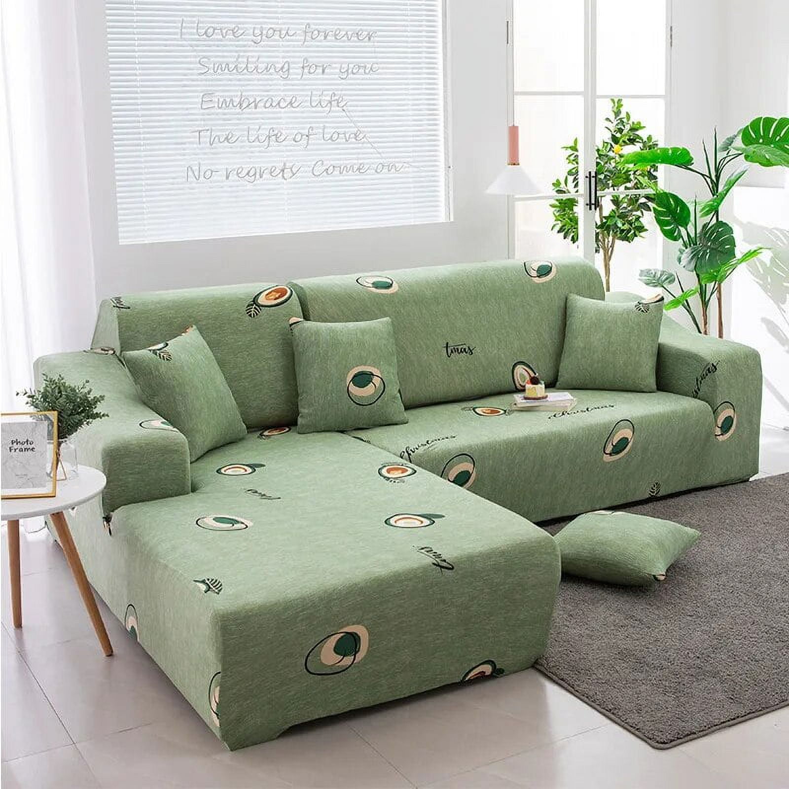 Elastic Sofa Slipcovers Modern Sofa Cover for Living Room Sectional ...