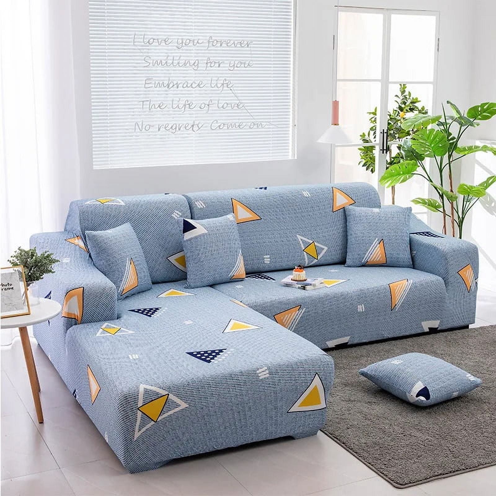 Elastic Sofa Slipcovers Modern Sofa Cover for Living Room Sectional ...