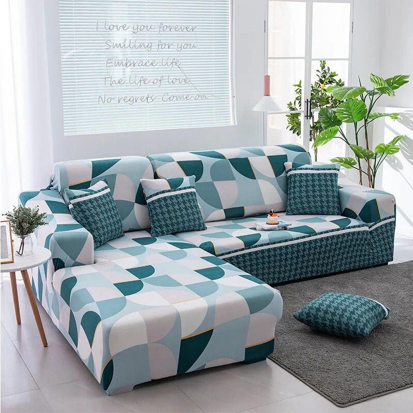 Elastic Sofa Slipcovers Modern Sofa Cover for Living Room Sectional ...