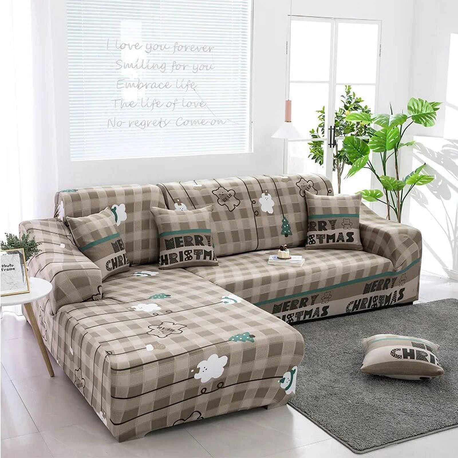 Elastic Sofa Slipcovers Modern Sofa Cover for Living Room Sectional ...
