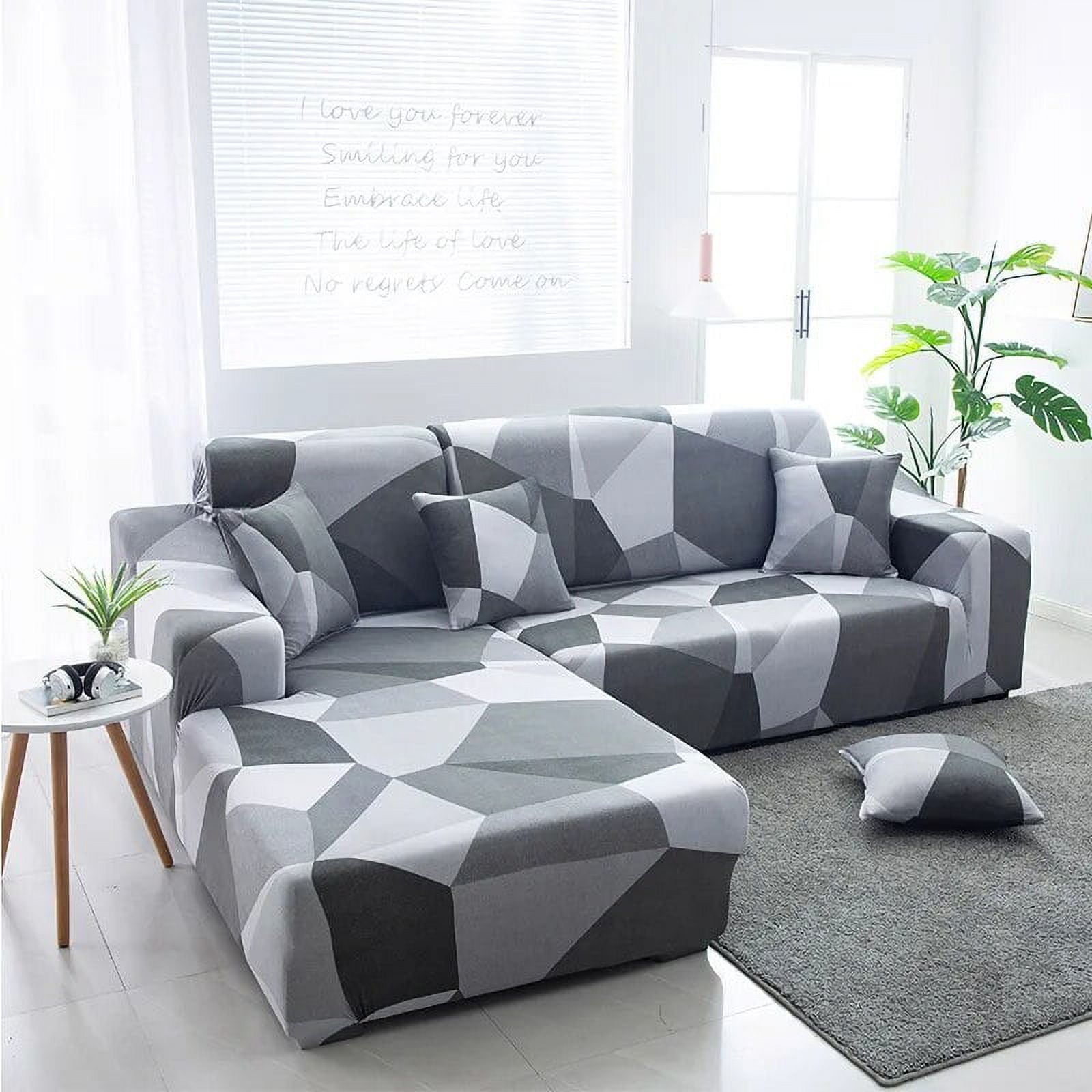 Elastic Sofa Slipcovers Modern Sofa Cover for Living Room Sectional ...