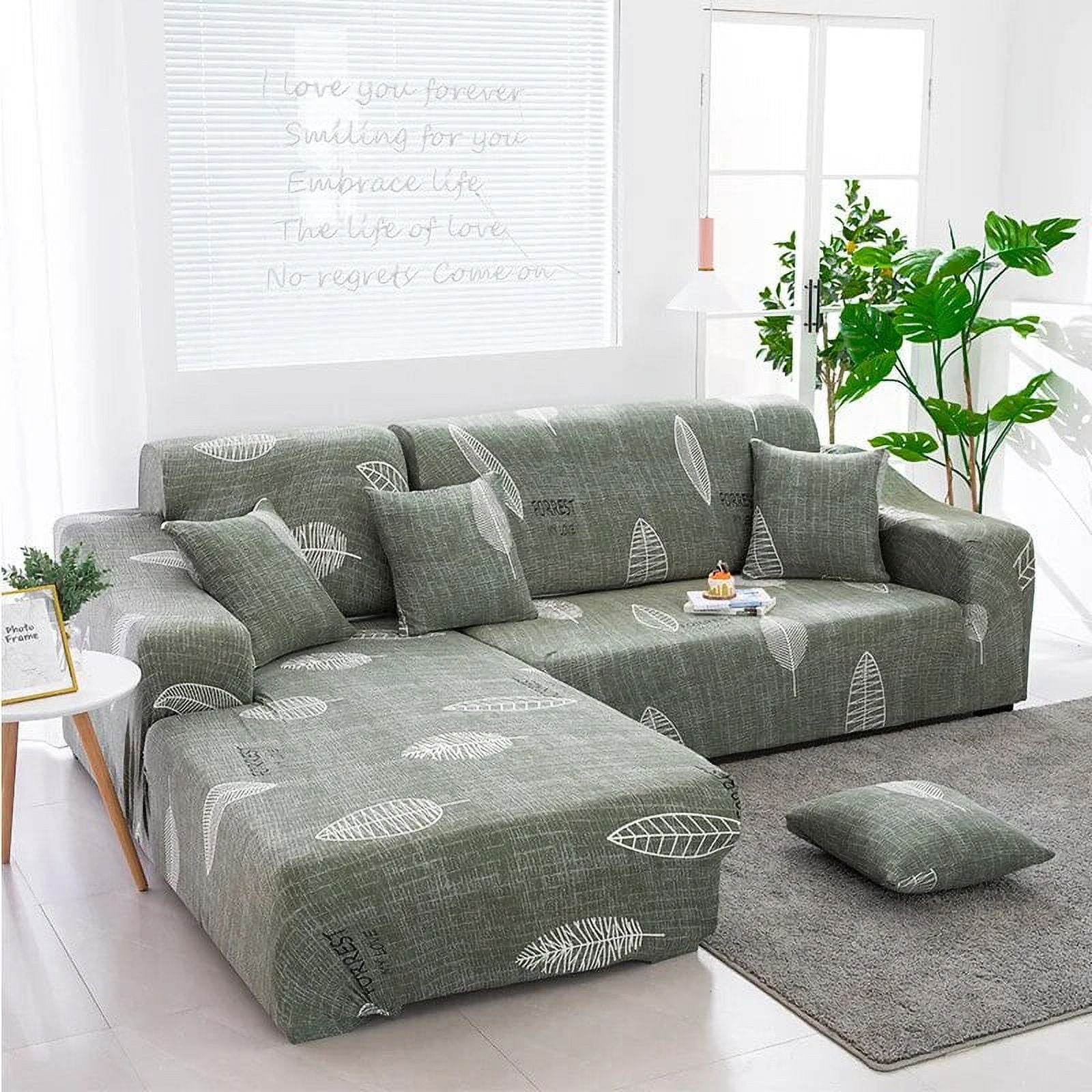 Elastic Sofa Slipcovers Modern Sofa Cover for Living Room Sectional ...