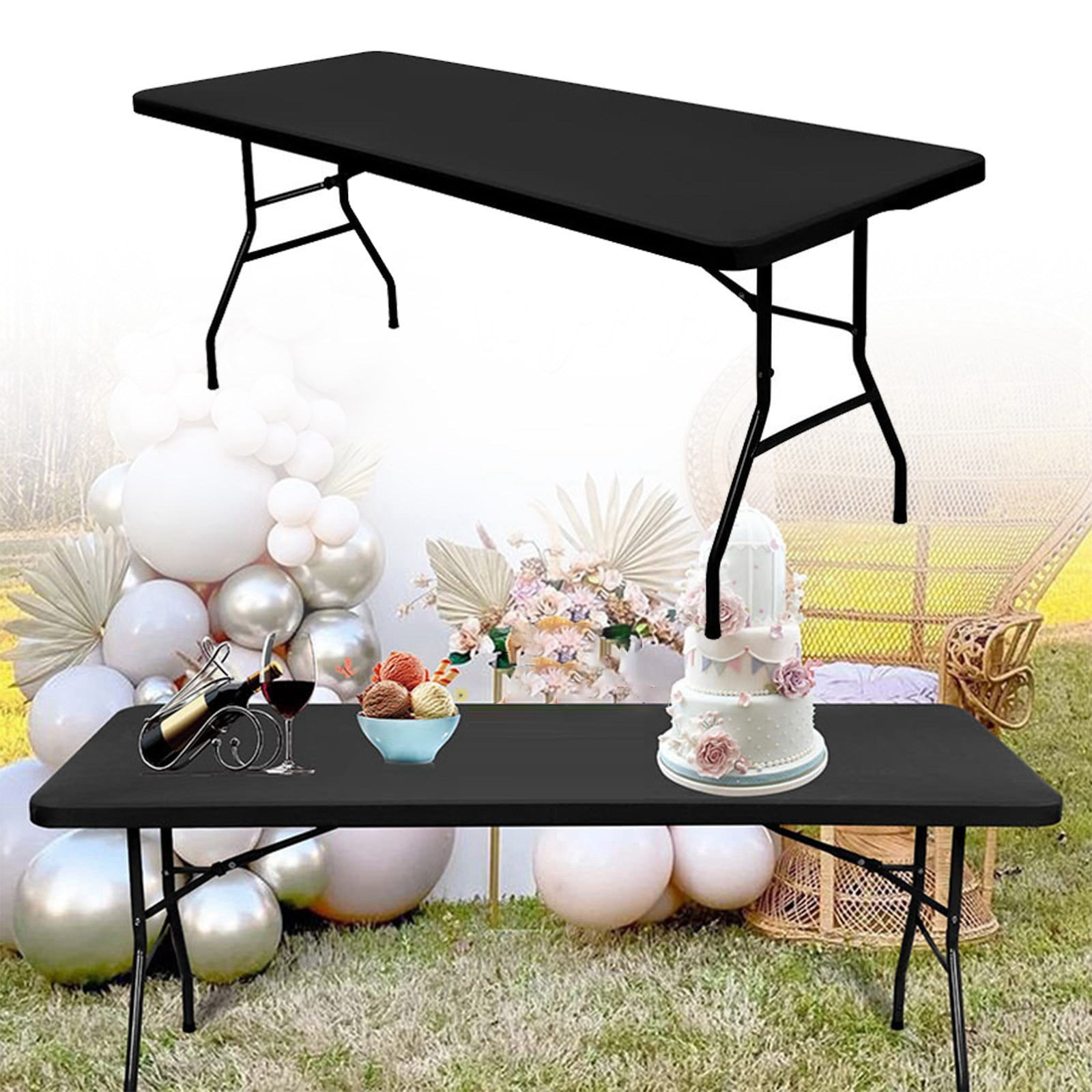 Elastic Spandex Tablecloth For A Water Washable And Foldable Polyester ...