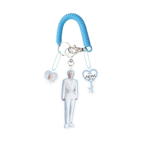 Elastic Strap Acrylic Keychain Bag Charm Accessory Celebrity Merch G ...