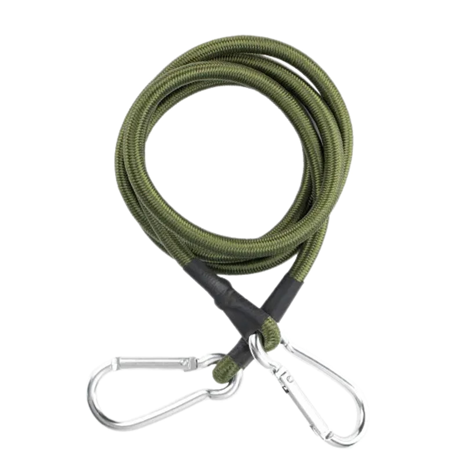 Elastic Straps with Carabiner Hooks Heavy Duty Bungee Cord for Outdoor ...
