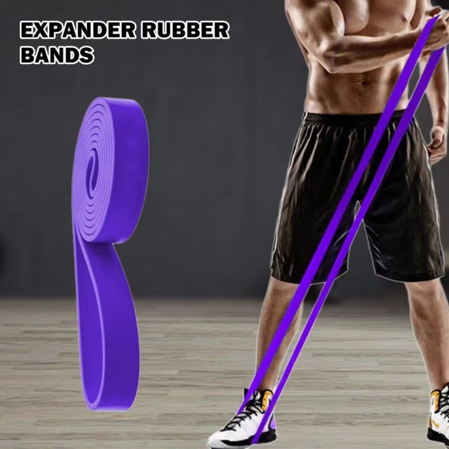 Elastic Stretch Resistance Band - Versatile Exercise Expander for ...