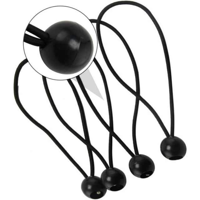 Elastic String with Ball Tent Canopy Camping Tarp Canopy Bungee Ties ...