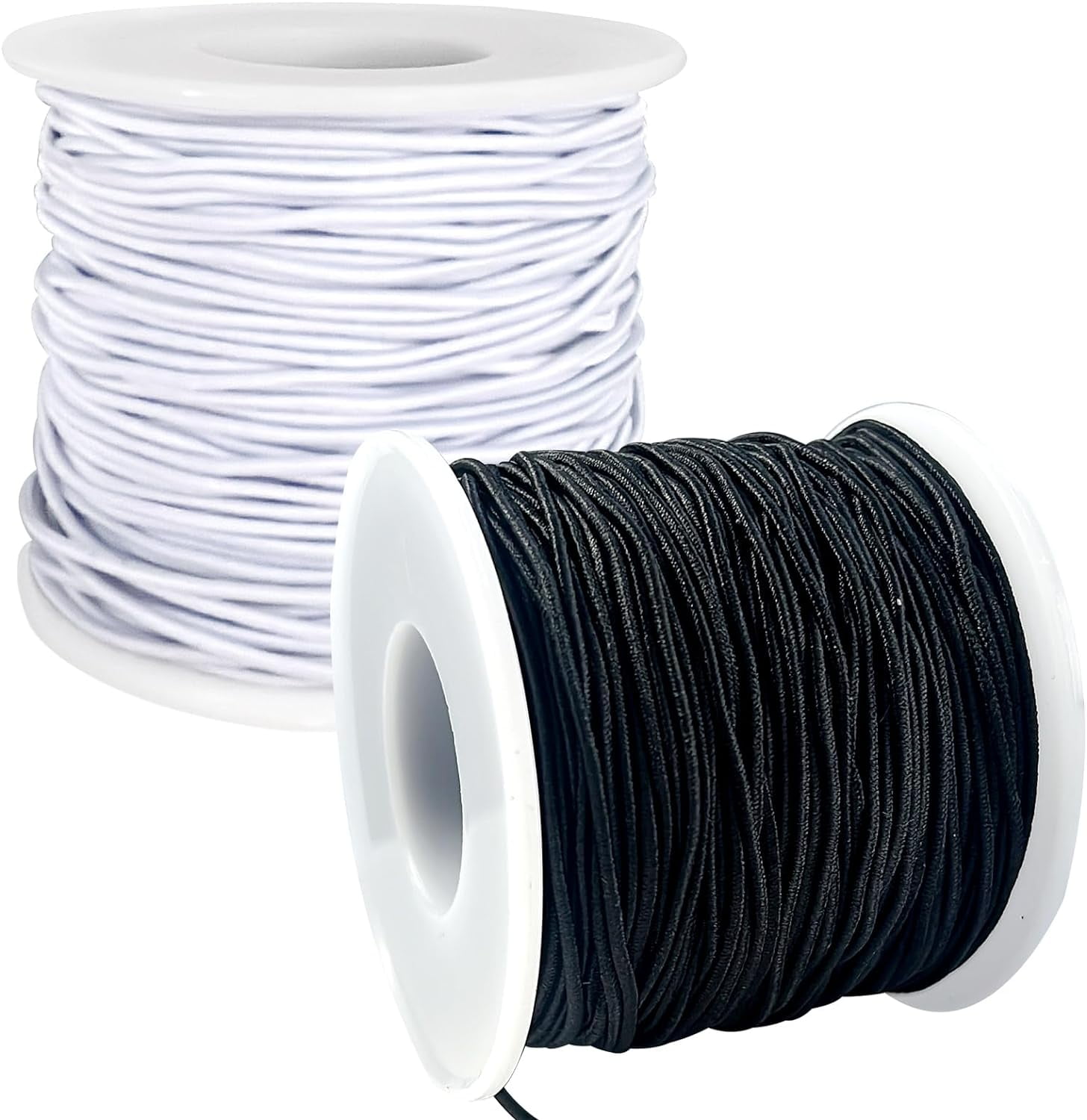 Elastic String for Bracelets 330ft Elastic Cord 1mm for Jewelry Making ...