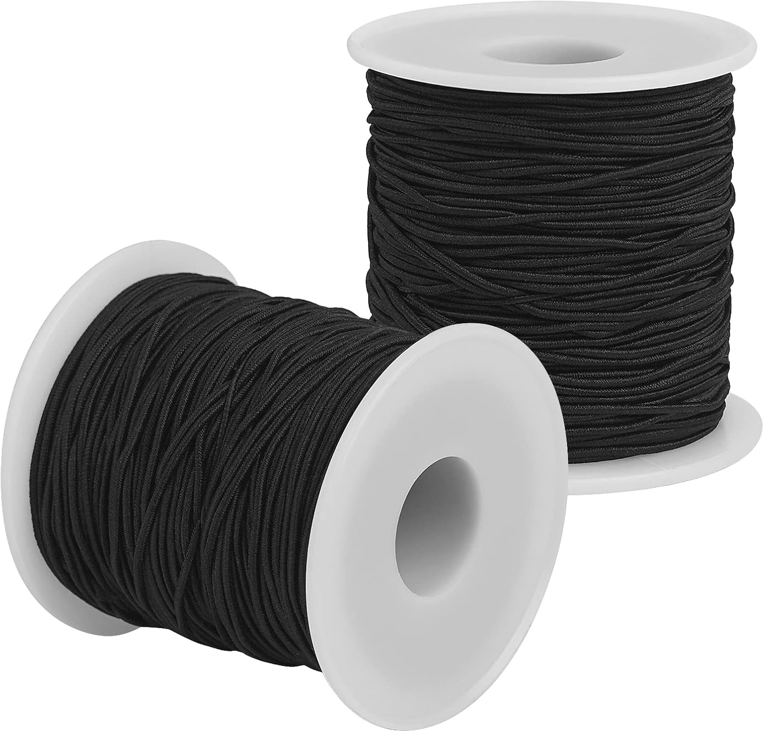 Elastic String for Bracelets Making - 2 Rolls 1.2MM Bracelet String ...