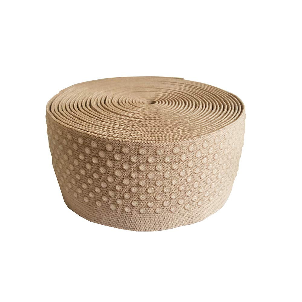 Elastic Tape Dot Silicone Backed Gripper Elastic Non Slip for Garment ...
