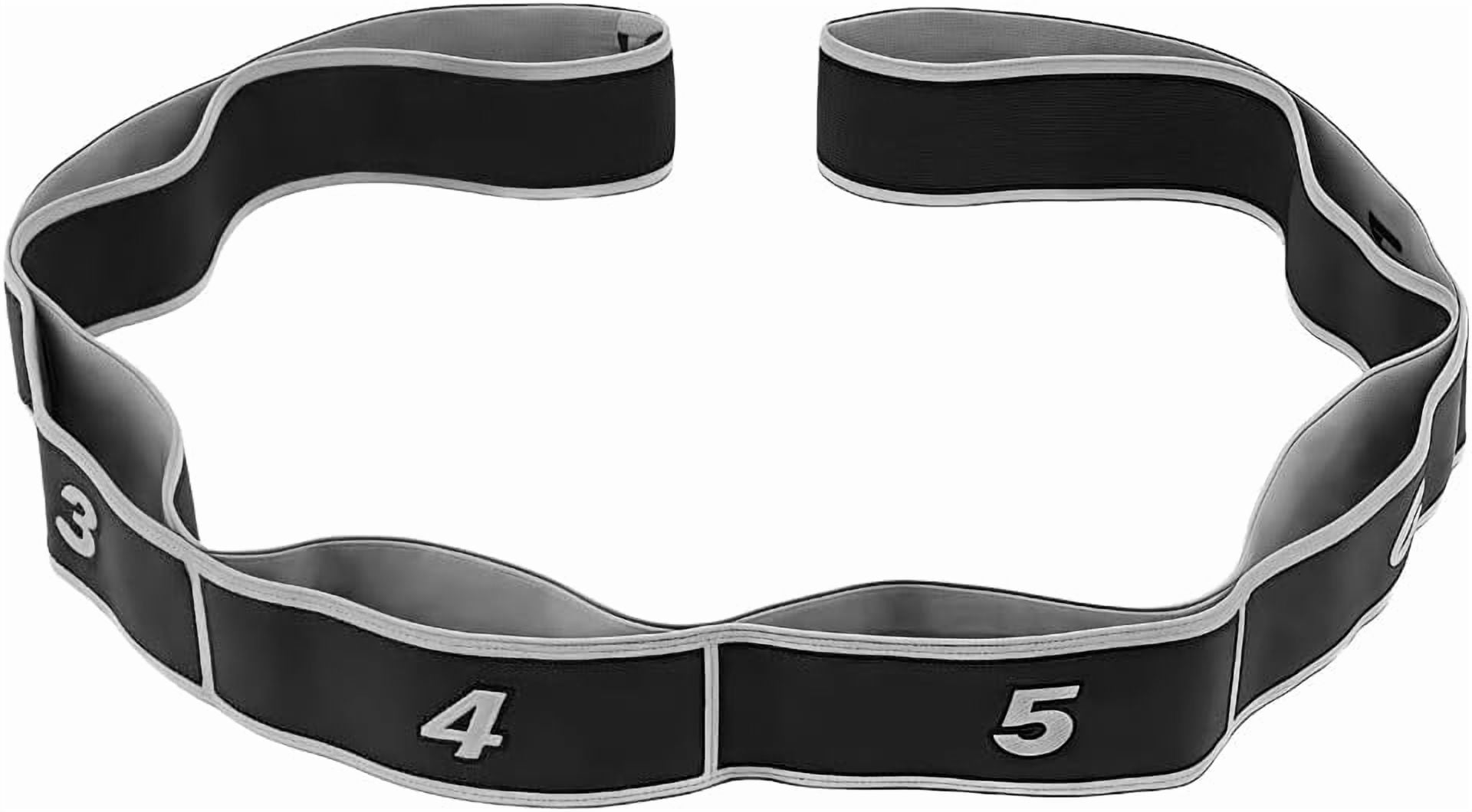 Elastic Tension Band Exercise Pull Rope Stretch Rope 8 Segment Pilates ...