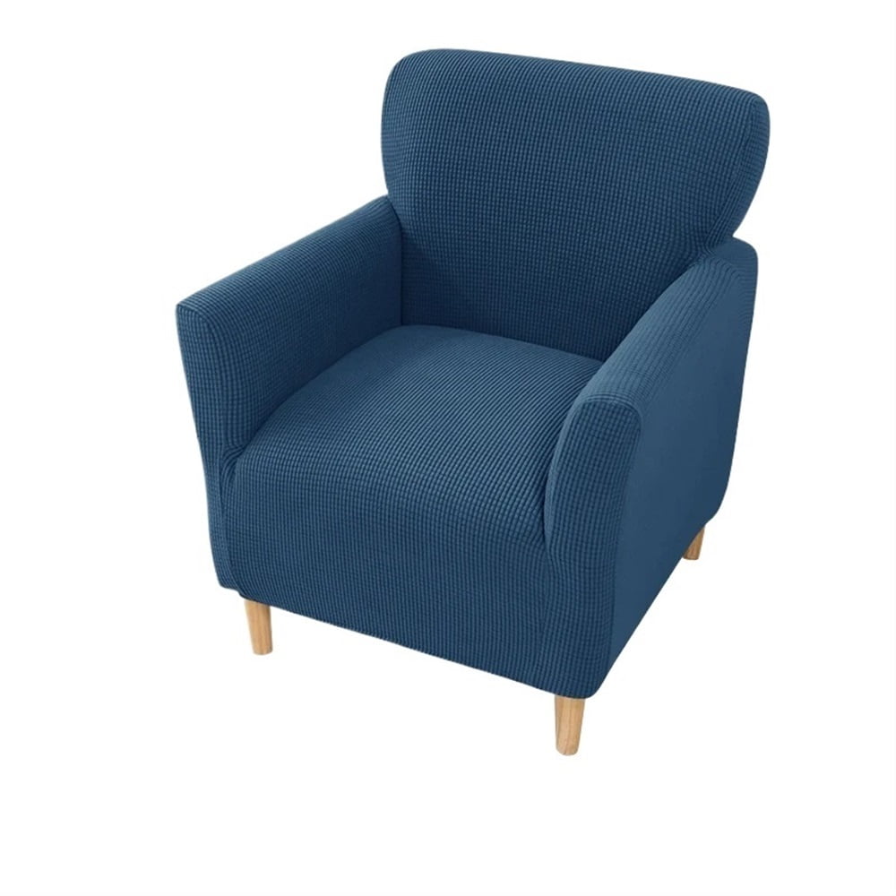 Elastic Tub Chair Cover For Living Room Polar Fleece Accent Sofa Covers ...