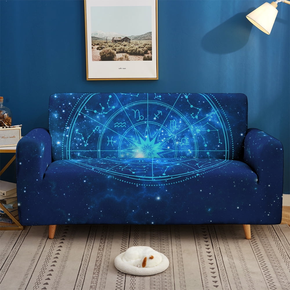 Elastic Universal All-inclusive Gradient Starry Sky Sofa Cover Boho ...