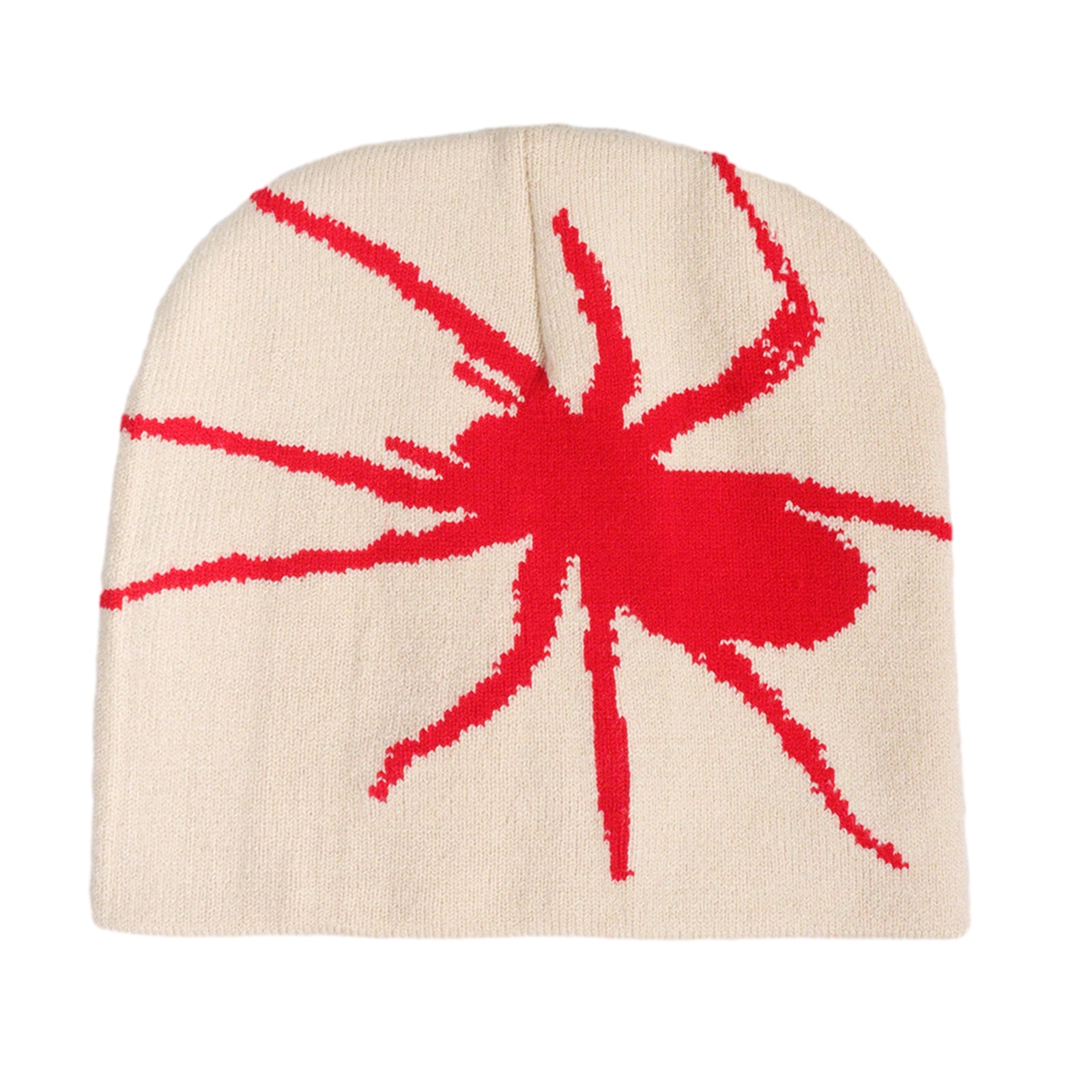 Elastic Windproof Winter Hat Knitted Halloween Spiders Hat for Women ...