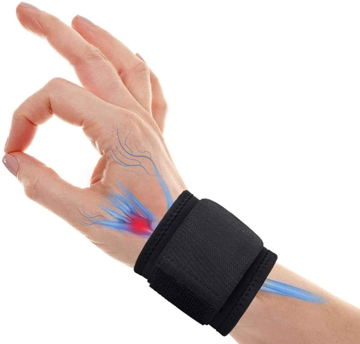 Elastic Wrist Bandage Strapping Bandage - Wrist Protector Protection ...
