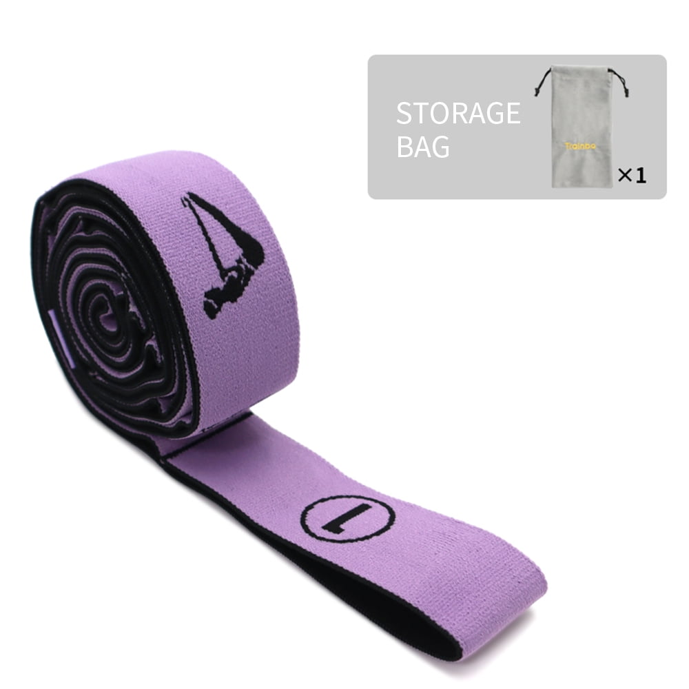 Elastic Yoga Stretching Strap,Stretch Strap, Multi-Loop for Physical ...