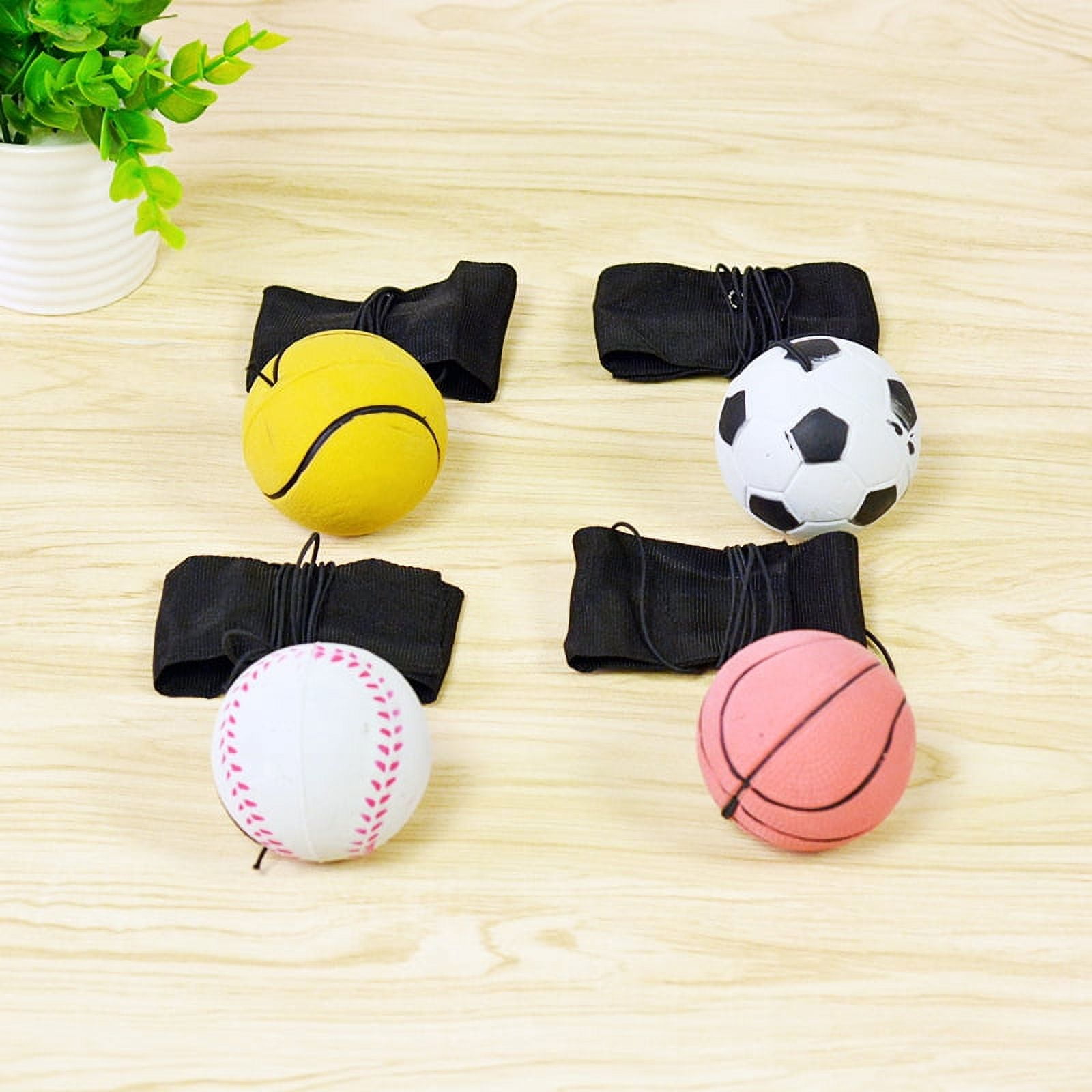 Elastic ball wrist ball hand throw toy ball sports leisure relief ball ...