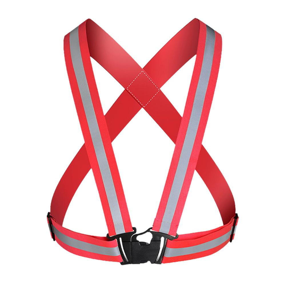 Elasticated Reflective Strap for Night Running and Cycling with High ...