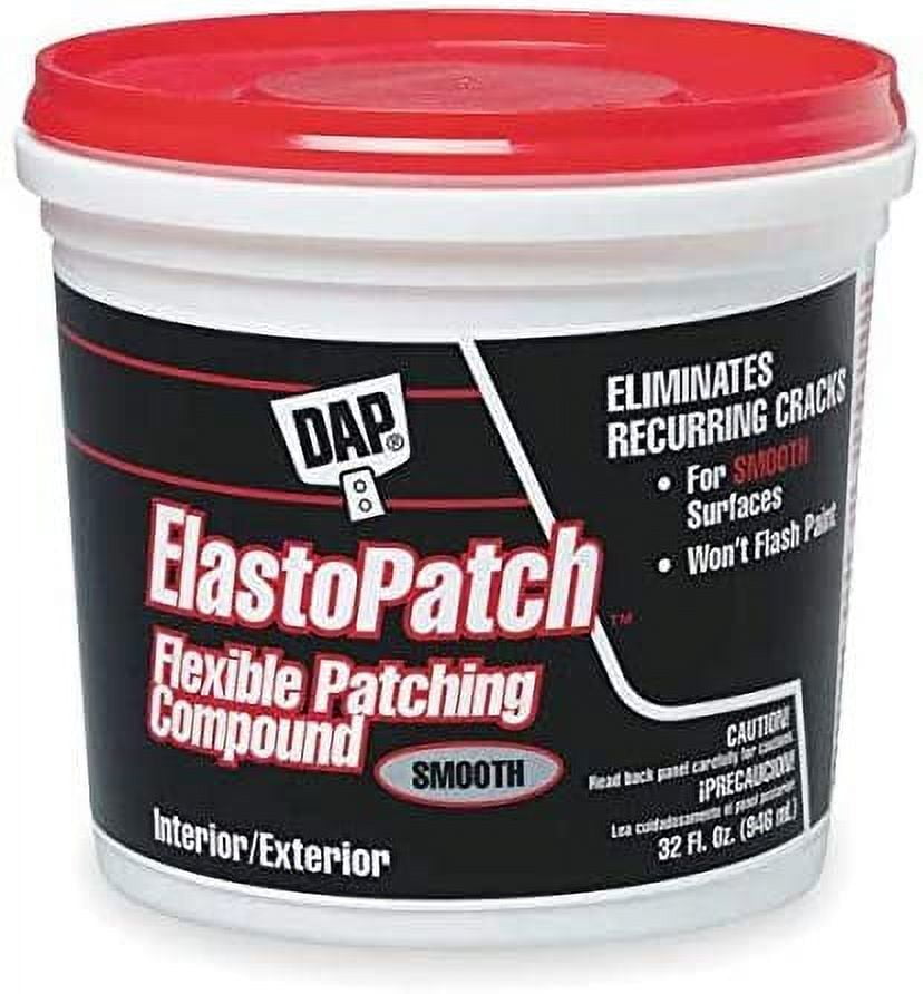 ElastoPatch 1 qt. White Smooth Flexible Patching Compound - Walmart ...