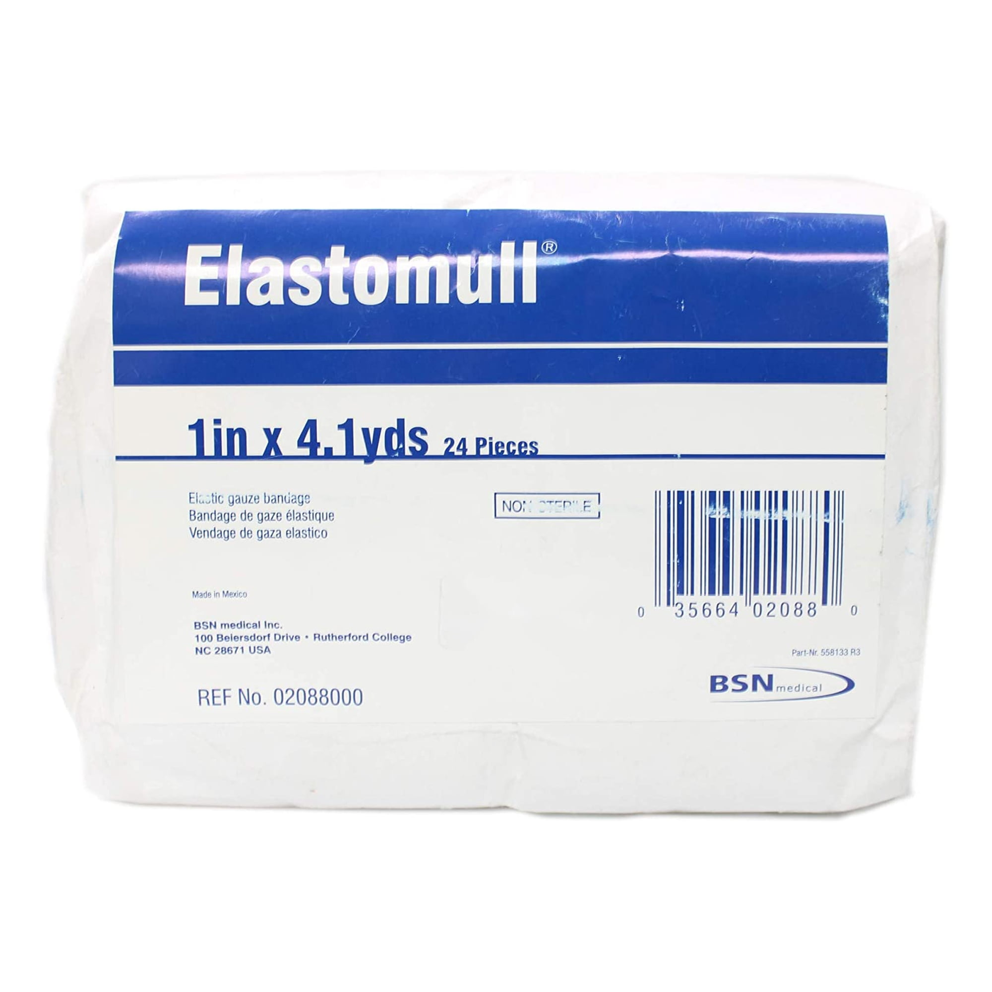 Elastomull White Conforming Bandage NonSterile 1" x 4.1 Yd 02088000 24 ...