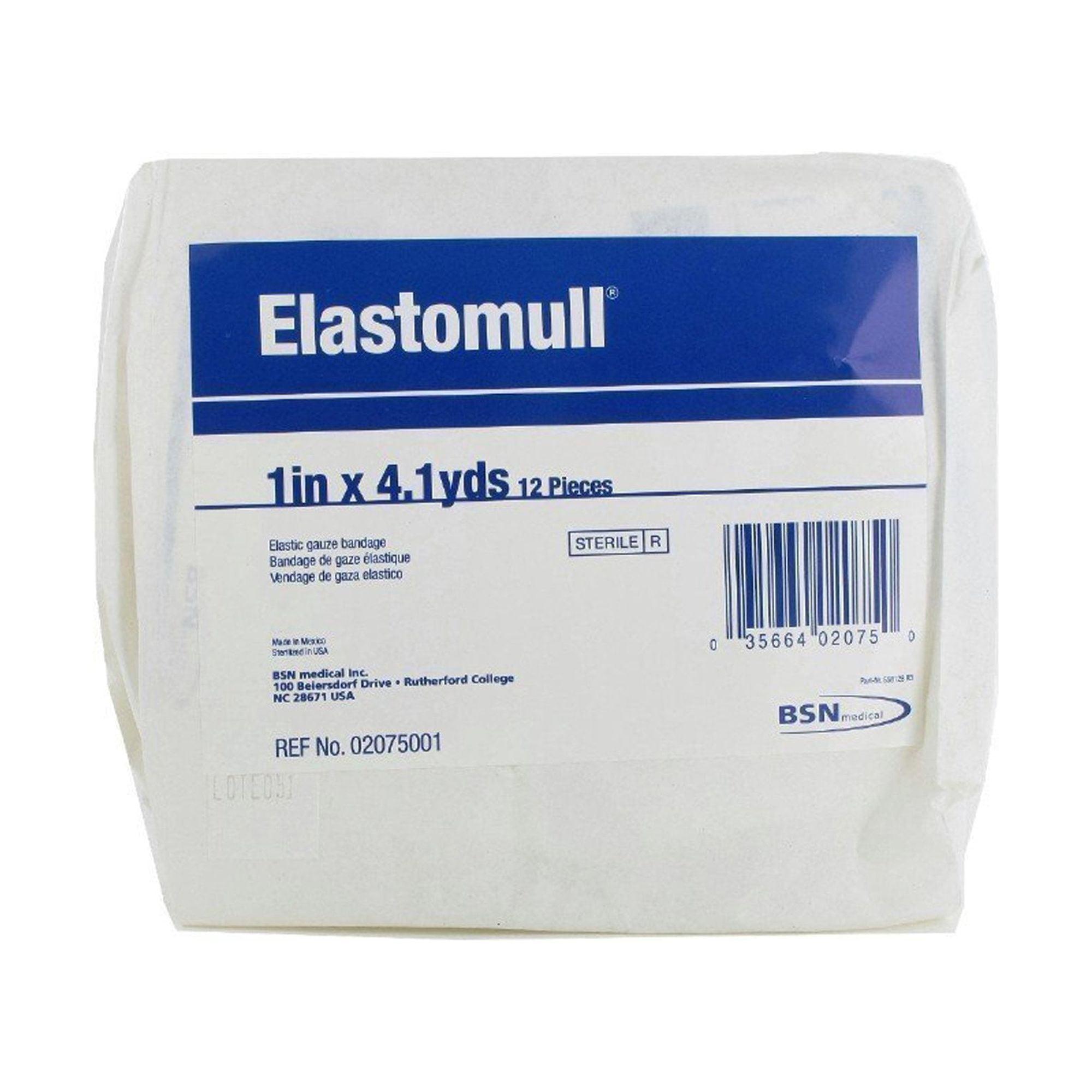 Elastomull White Conforming Bandage Sterile 1" x 4.1 Yd 02075001 12 per ...