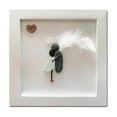 Elbeaqi Memorial Gift Sorry For Your Loss Gift Sea Glass Art Sympathy ...